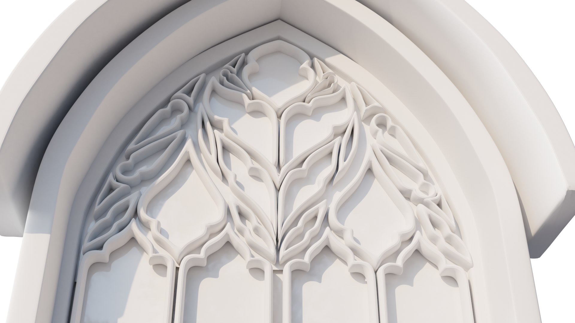 3D Gothic Window - TurboSquid 1726384