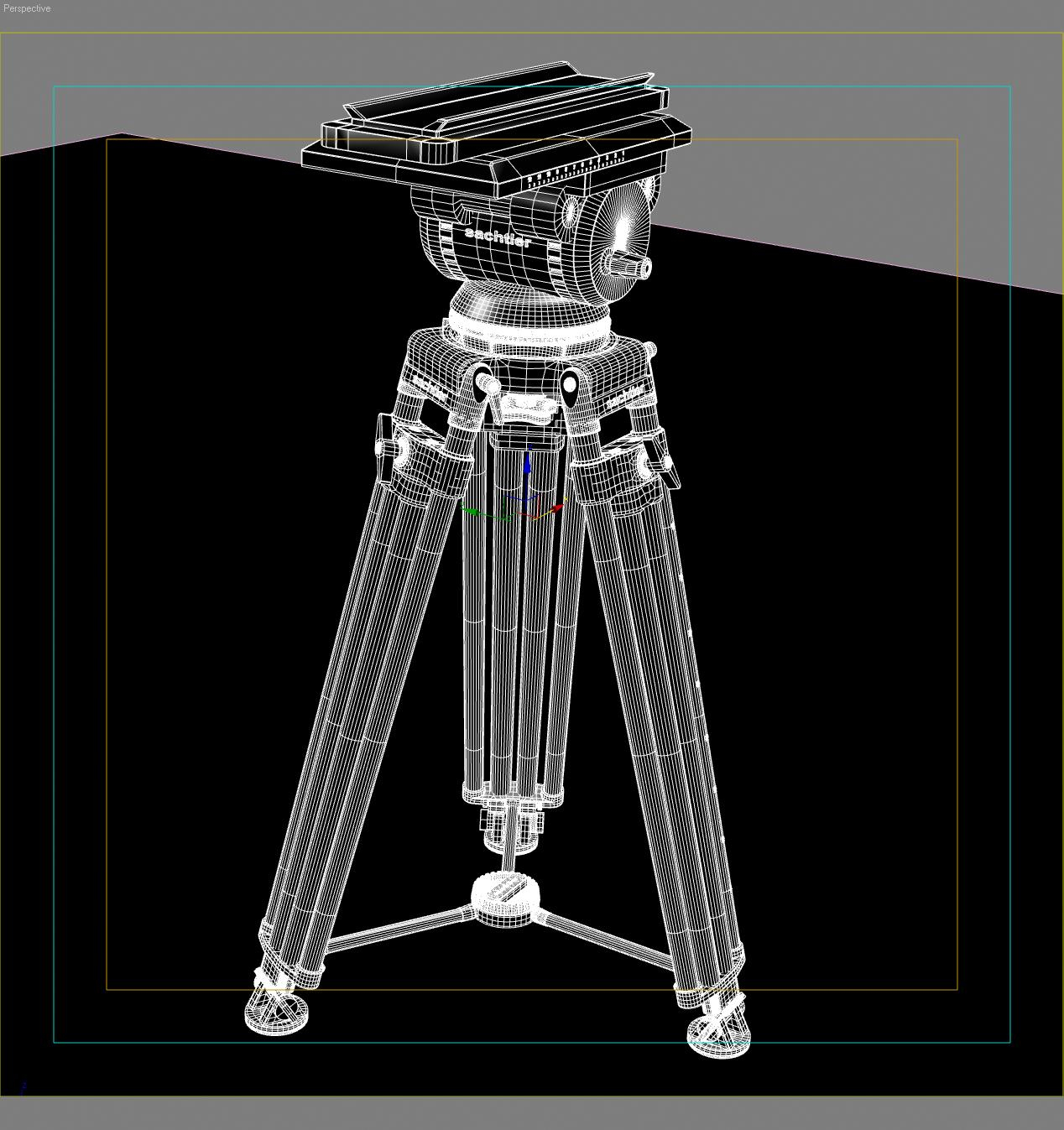 3ds max professional sachtler film camera
