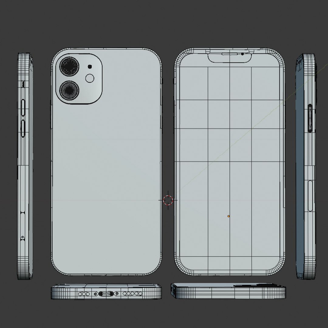 Iphone 12 3D Model - TurboSquid 1642332