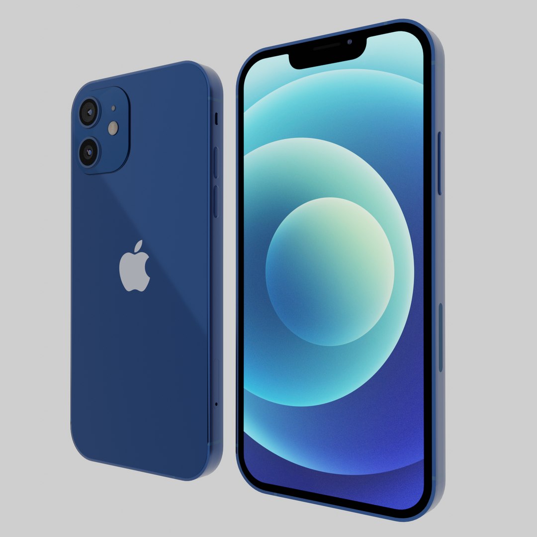 Iphone 12 3D Model - TurboSquid 1642332