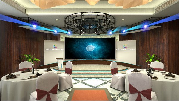 3D Banquet Hall Event Hall - TurboSquid 1856605
