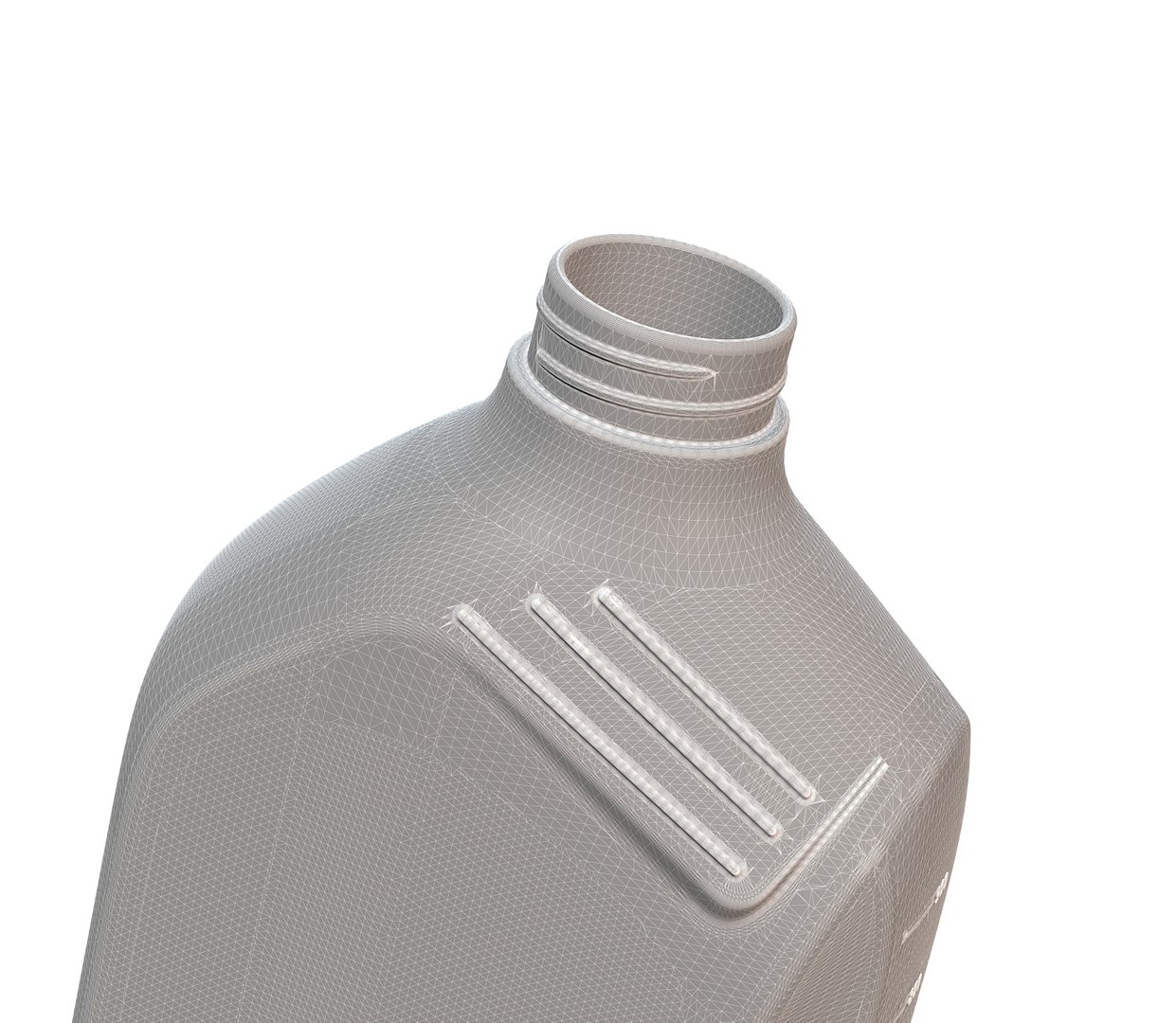 3d Model Shell Helix Bottle