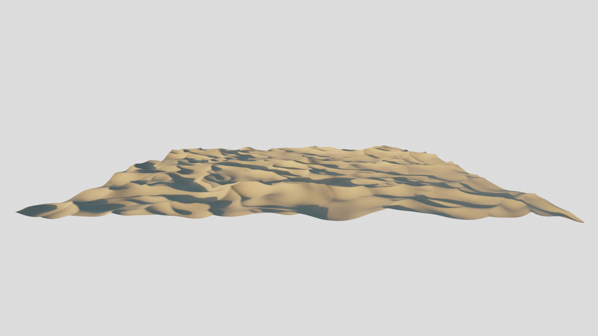 3D Large Scale Desert Terrain - TurboSquid 1866071
