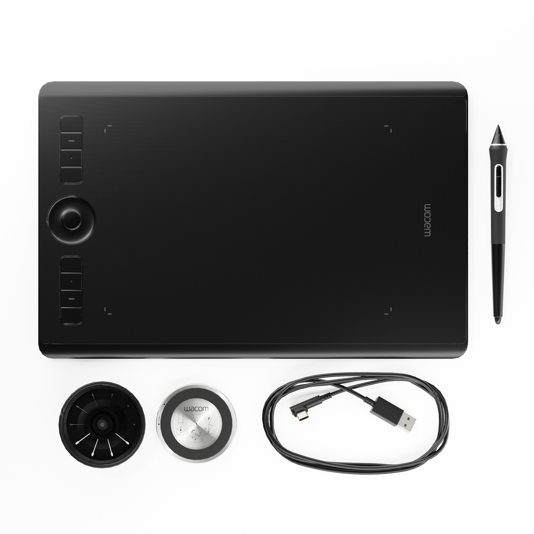 Wacom Intuos Pro Medium PTH-660 3D model - TurboSquid 1714433