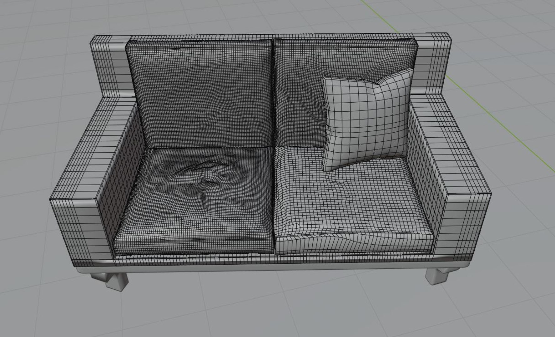 3D model couch living - TurboSquid 1598979