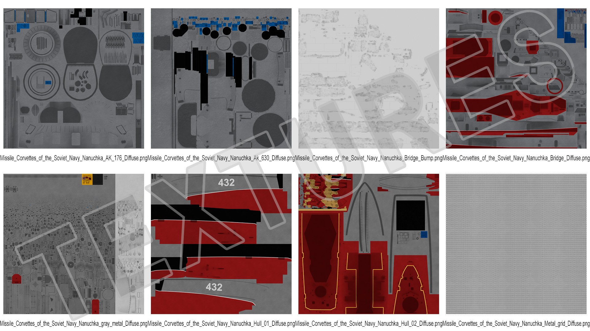 Naval Missile Cruiser Warship Nanuchka Class Project 1234 Model ...