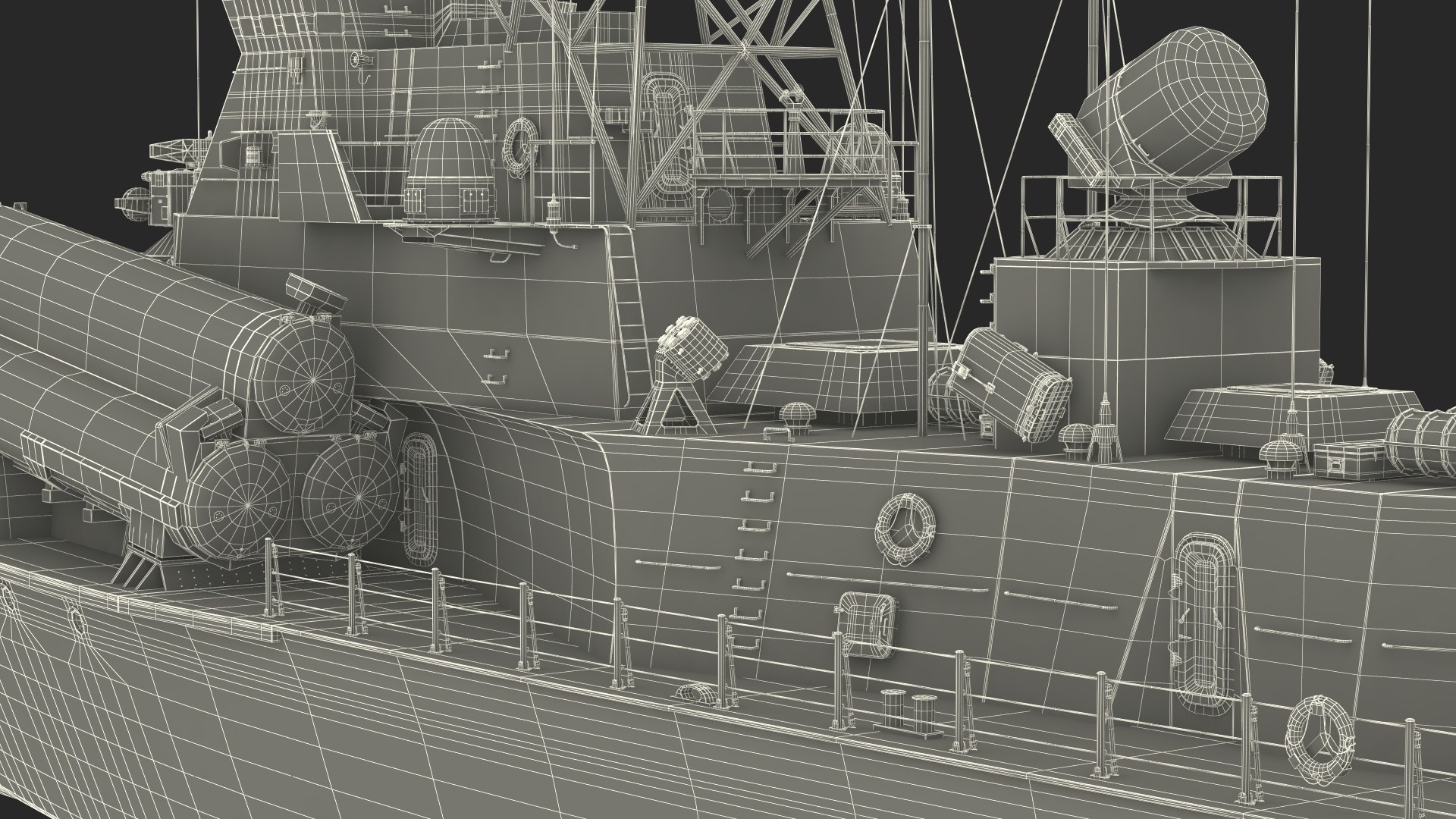 Naval Missile Cruiser Warship Nanuchka Class Project 1234 Model ...