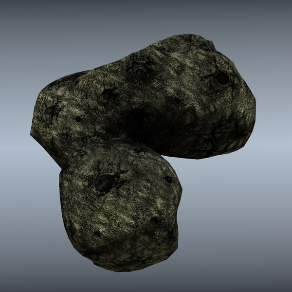 3d asteroids model