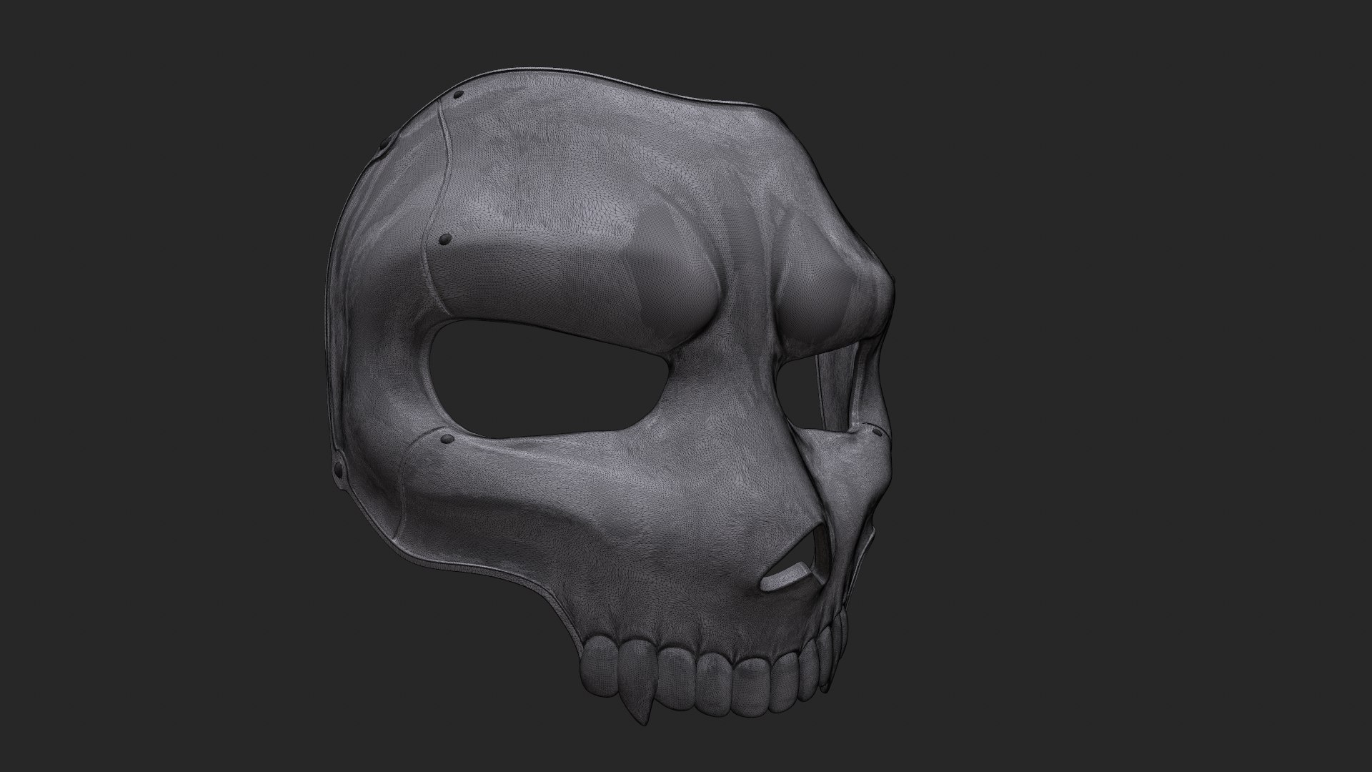 3D Model Persona 5 Skull Mask - TurboSquid 2153615