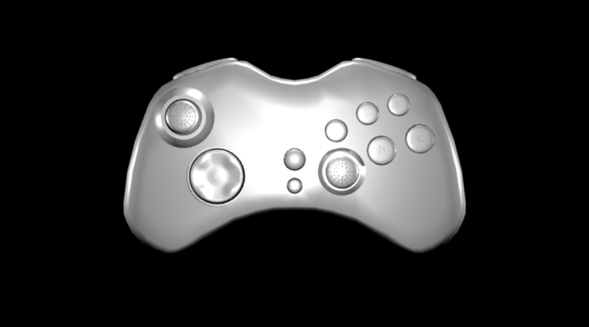 Basic Arcade Controller 3d Model