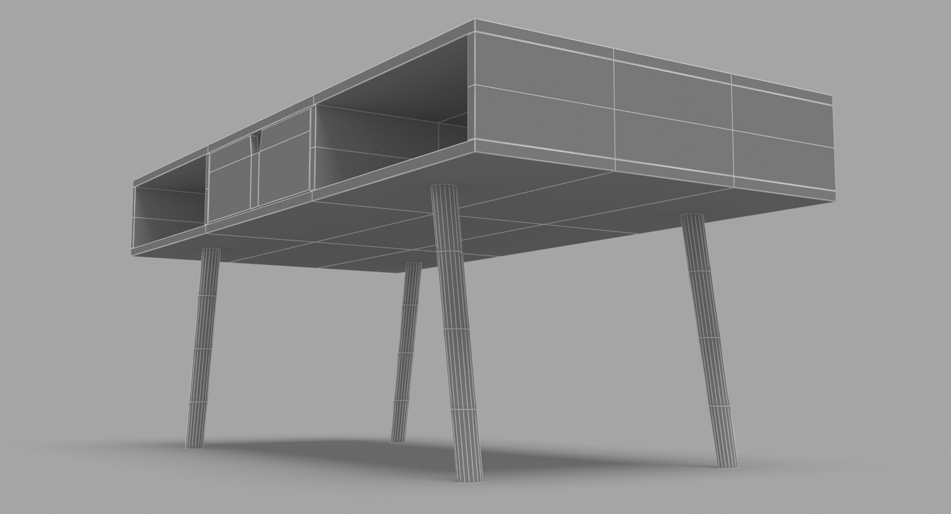 3D Contemporary Coffee Table 05 Model - TurboSquid 1303929