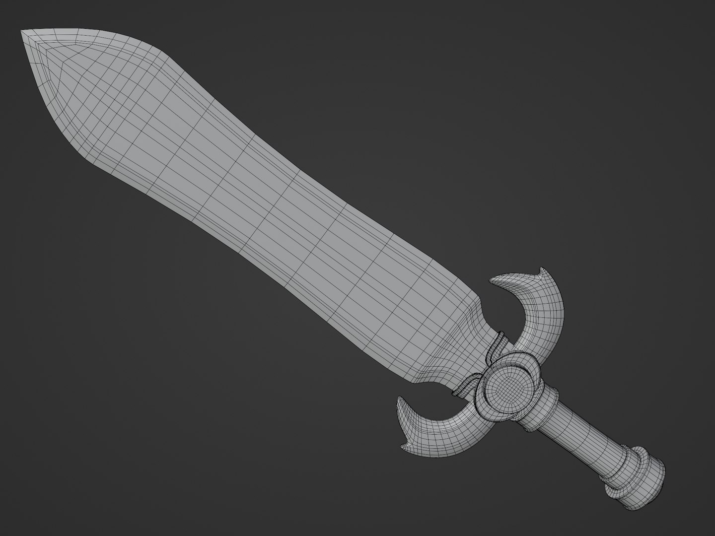 3D Wood Sword - TurboSquid 2177961