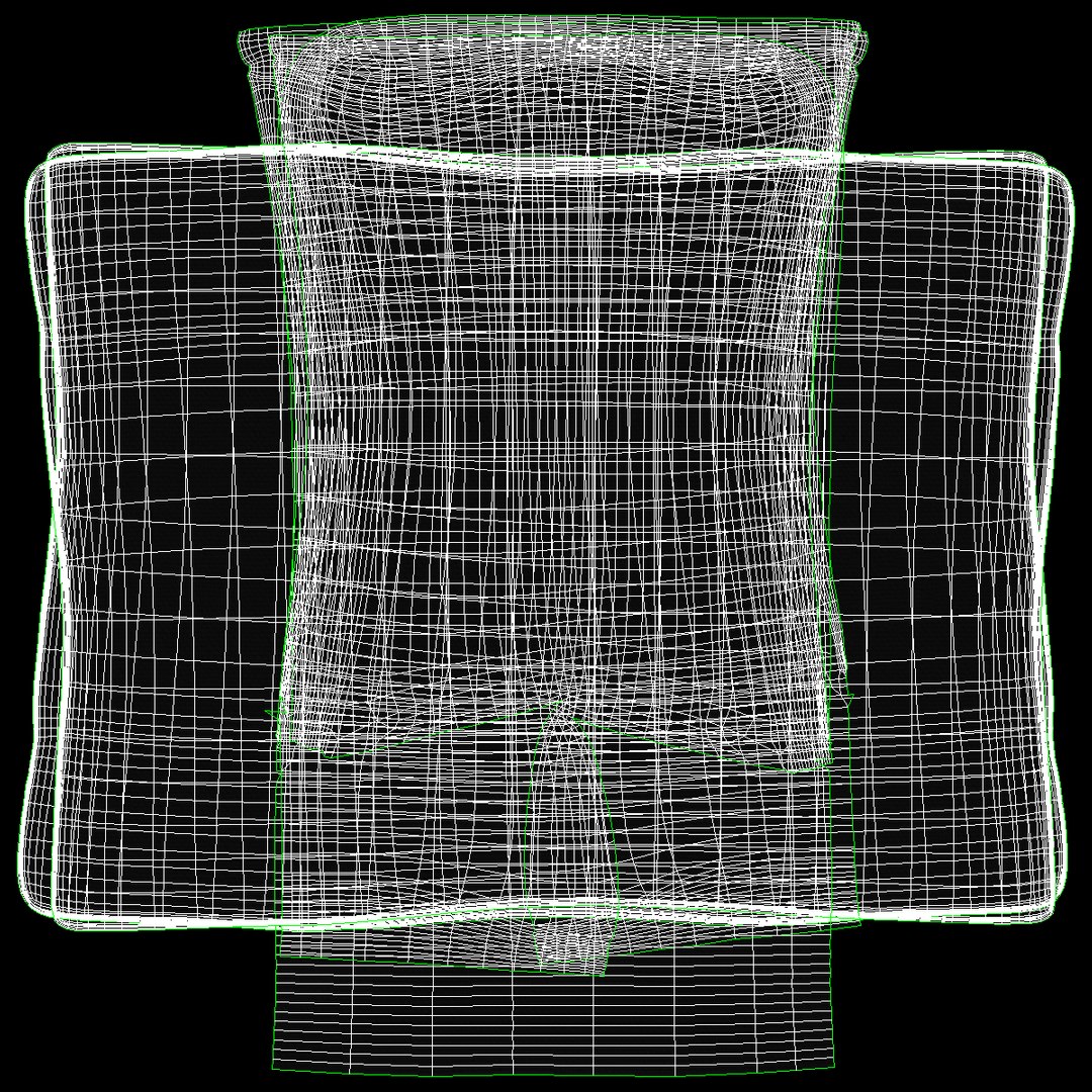 3D Modular Fabric Charcoal Model - TurboSquid 1691663