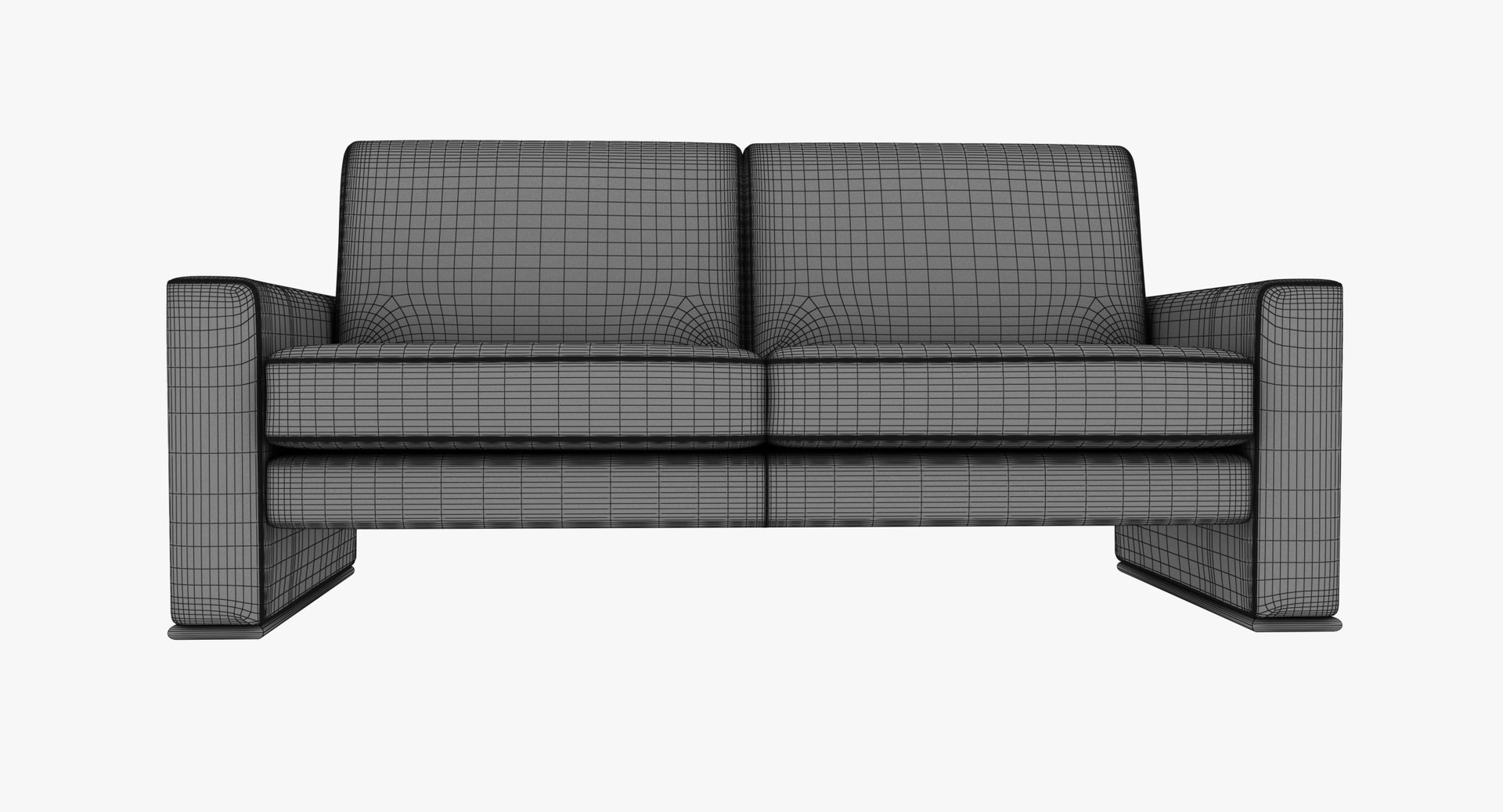 3D modular fabric charcoal model - TurboSquid 1691663