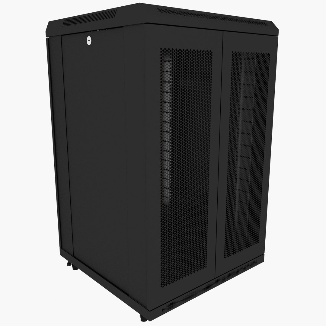 3d Rack Enclosure Model