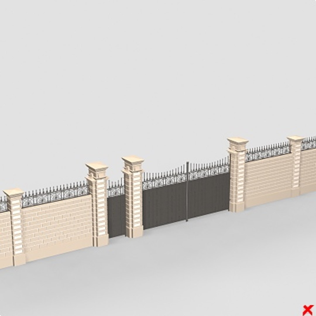 Entry Gate 3d Max