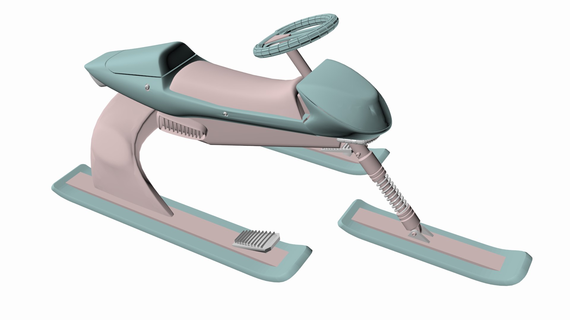 3D Sled Model - TurboSquid 1673763