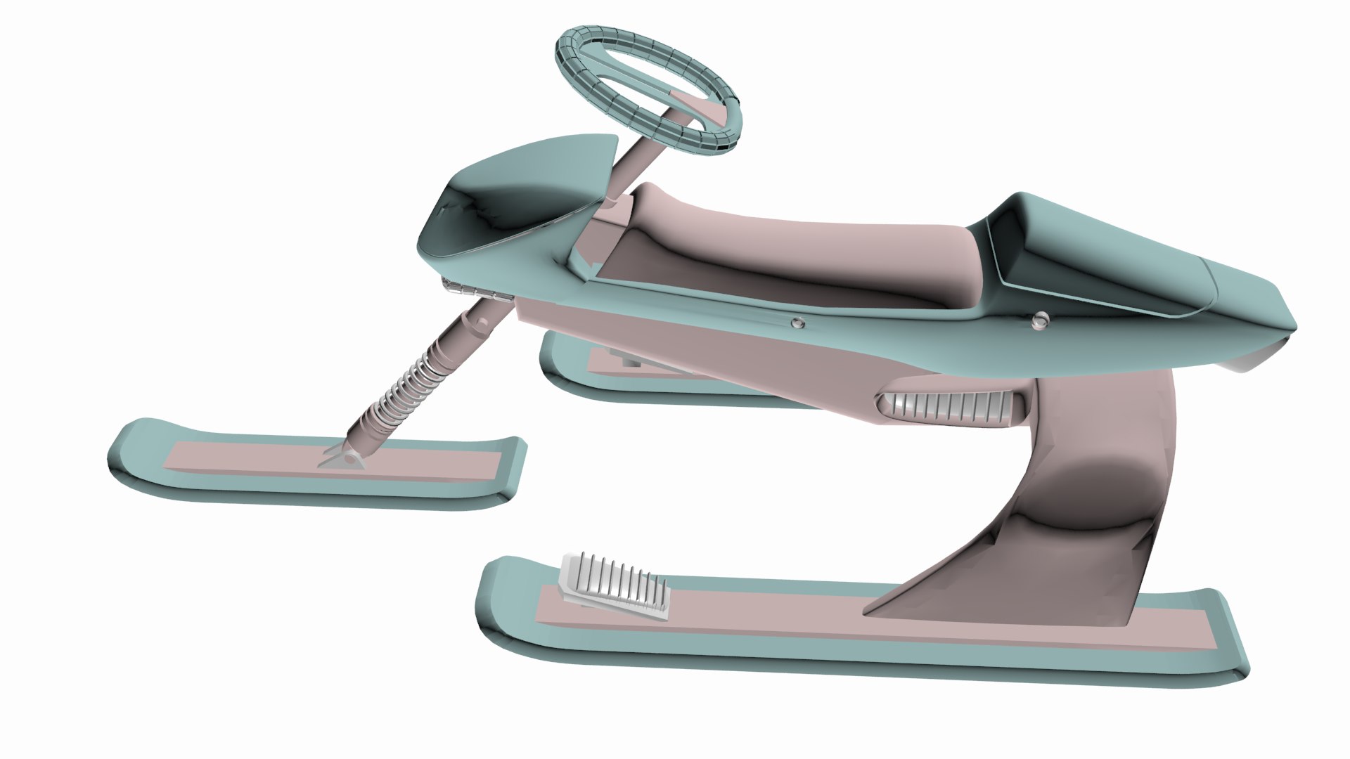 3D Sled Model - TurboSquid 1673763