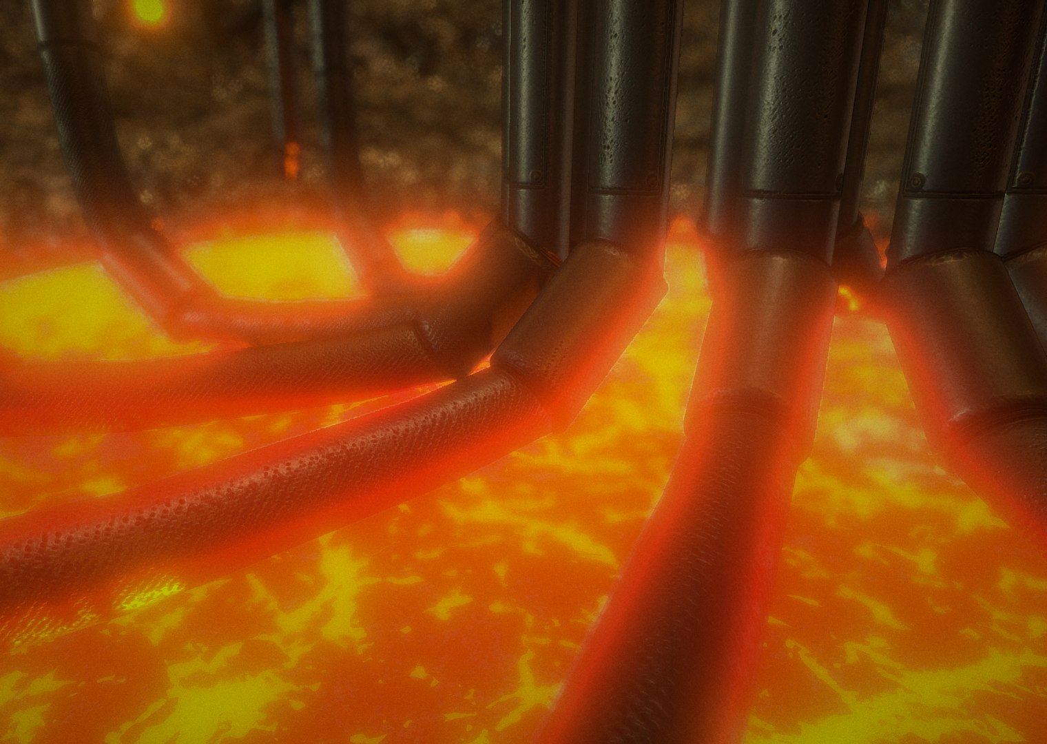 Geothermal Steam Factory 3ds