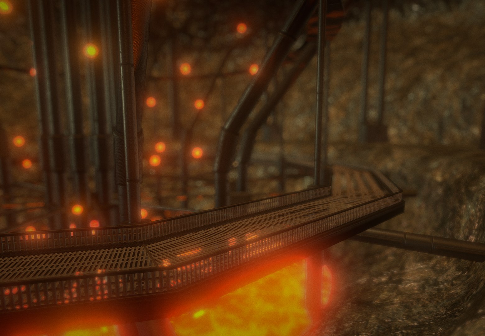Geothermal Steam Factory 3ds
