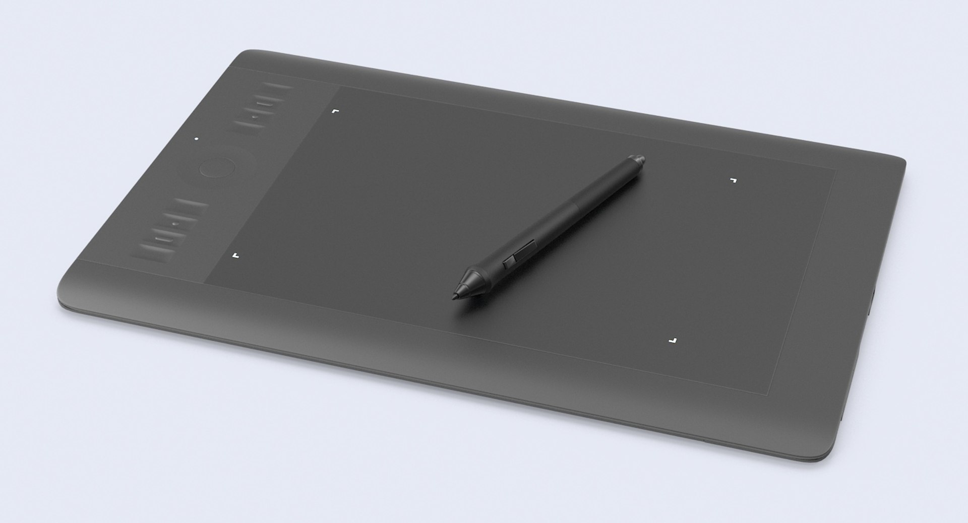 3d digital drawing tablet model