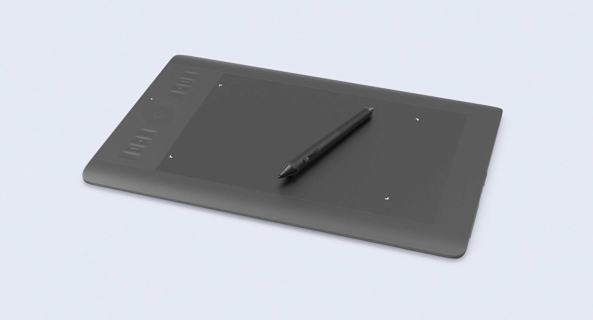 3d digital drawing tablet model