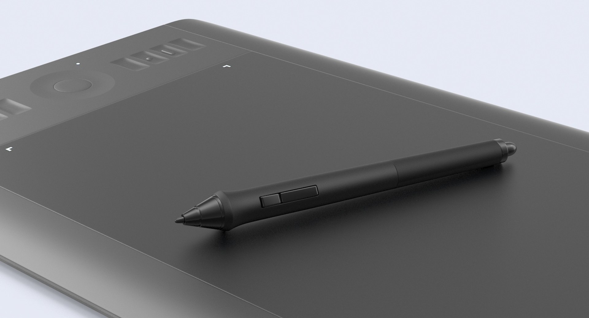 3d digital drawing tablet model