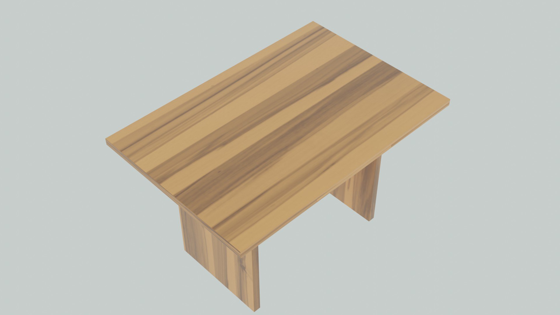 Wooden Dining Table model - TurboSquid 1722825