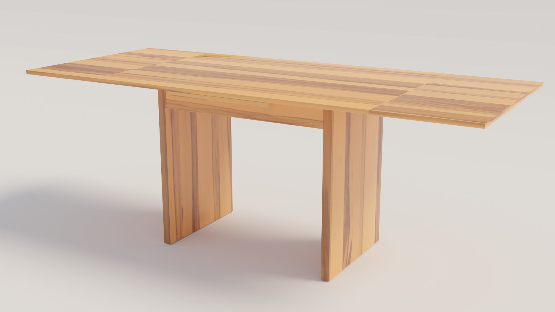 Wooden Dining Table model - TurboSquid 1722825