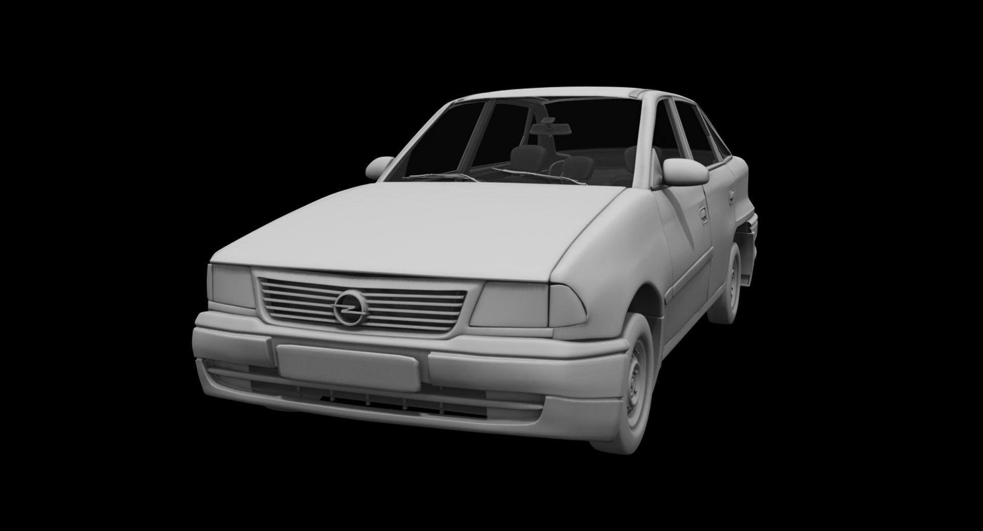 Opel Astra Car 3D - TurboSquid 1540824