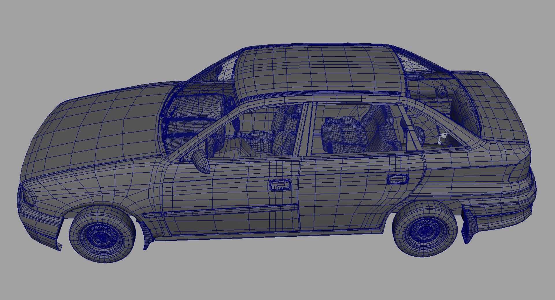 Opel Astra Car 3D - TurboSquid 1540824