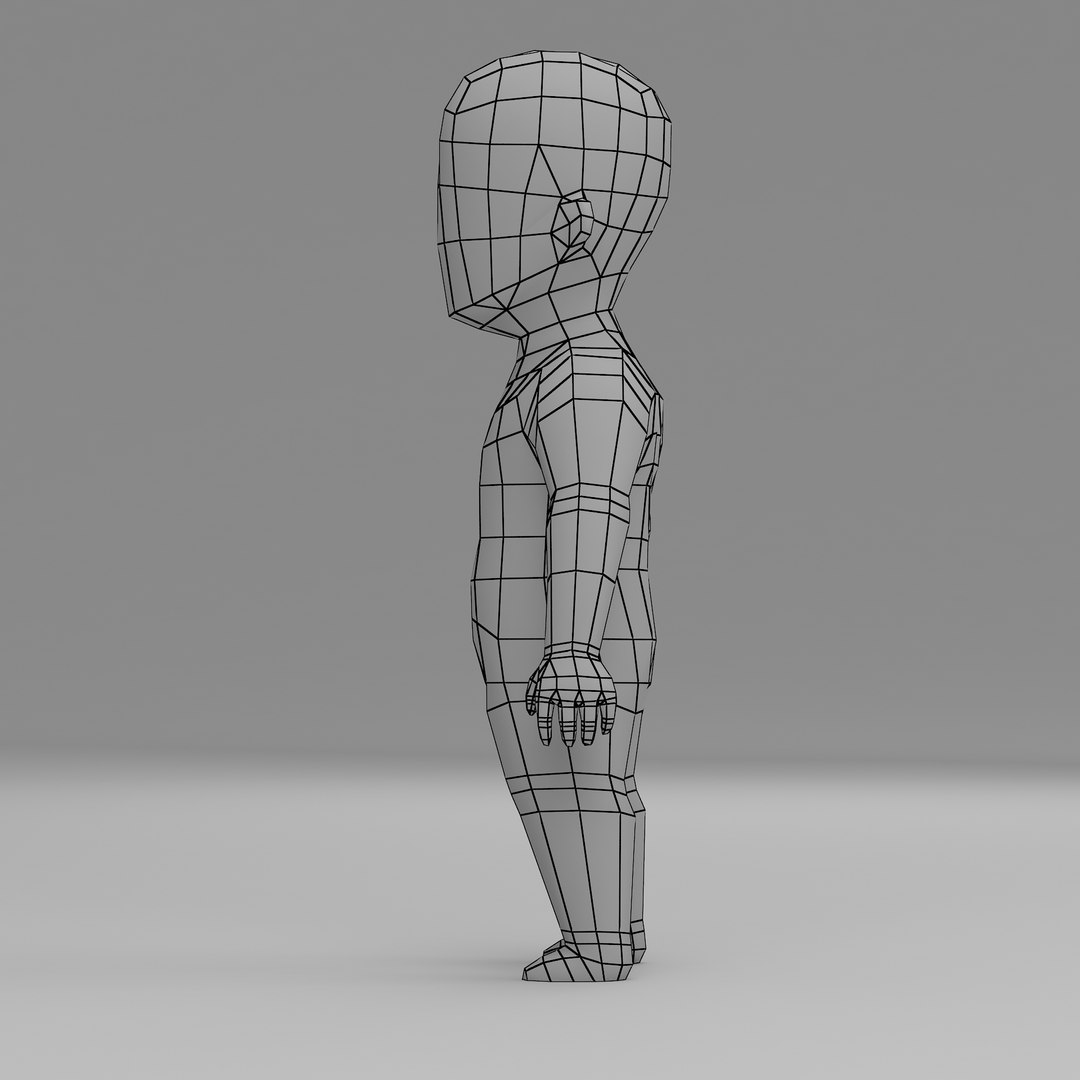 Boy Base Mesh Model - TurboSquid 1688276