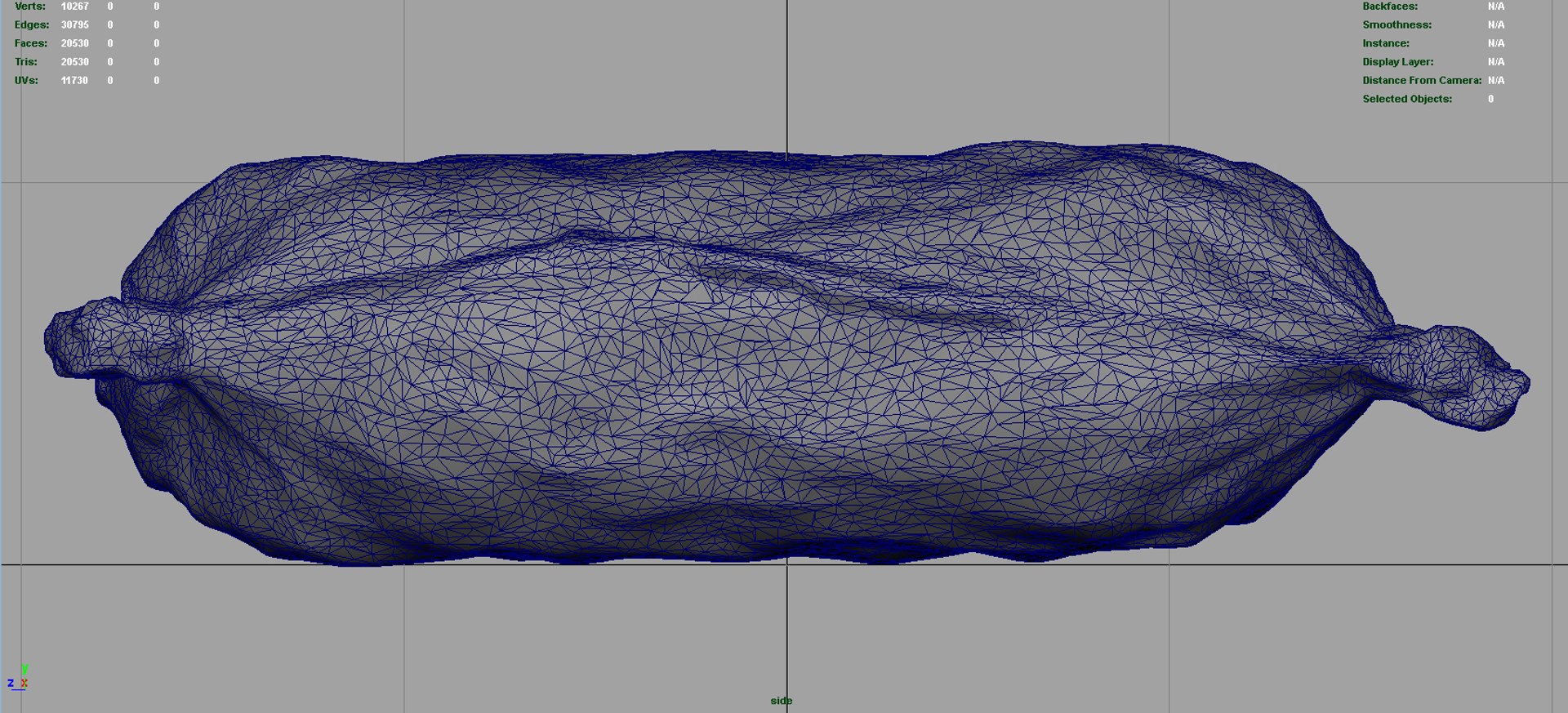 3d Model Sausage Salami