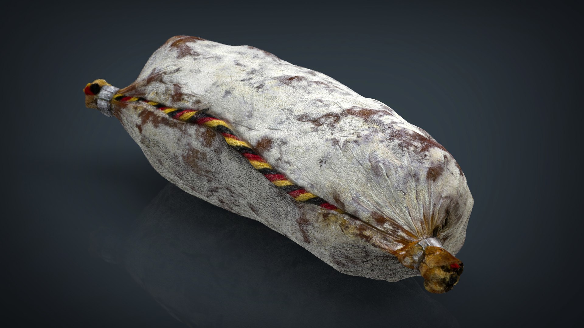 3d Model Sausage Salami