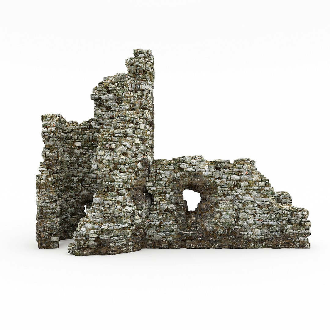 3d Model Castle Ruins