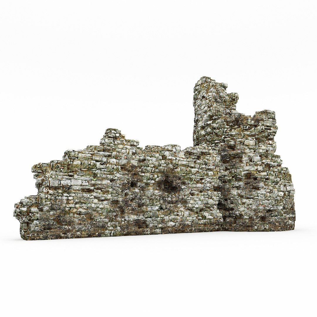 3d Model Castle Ruins
