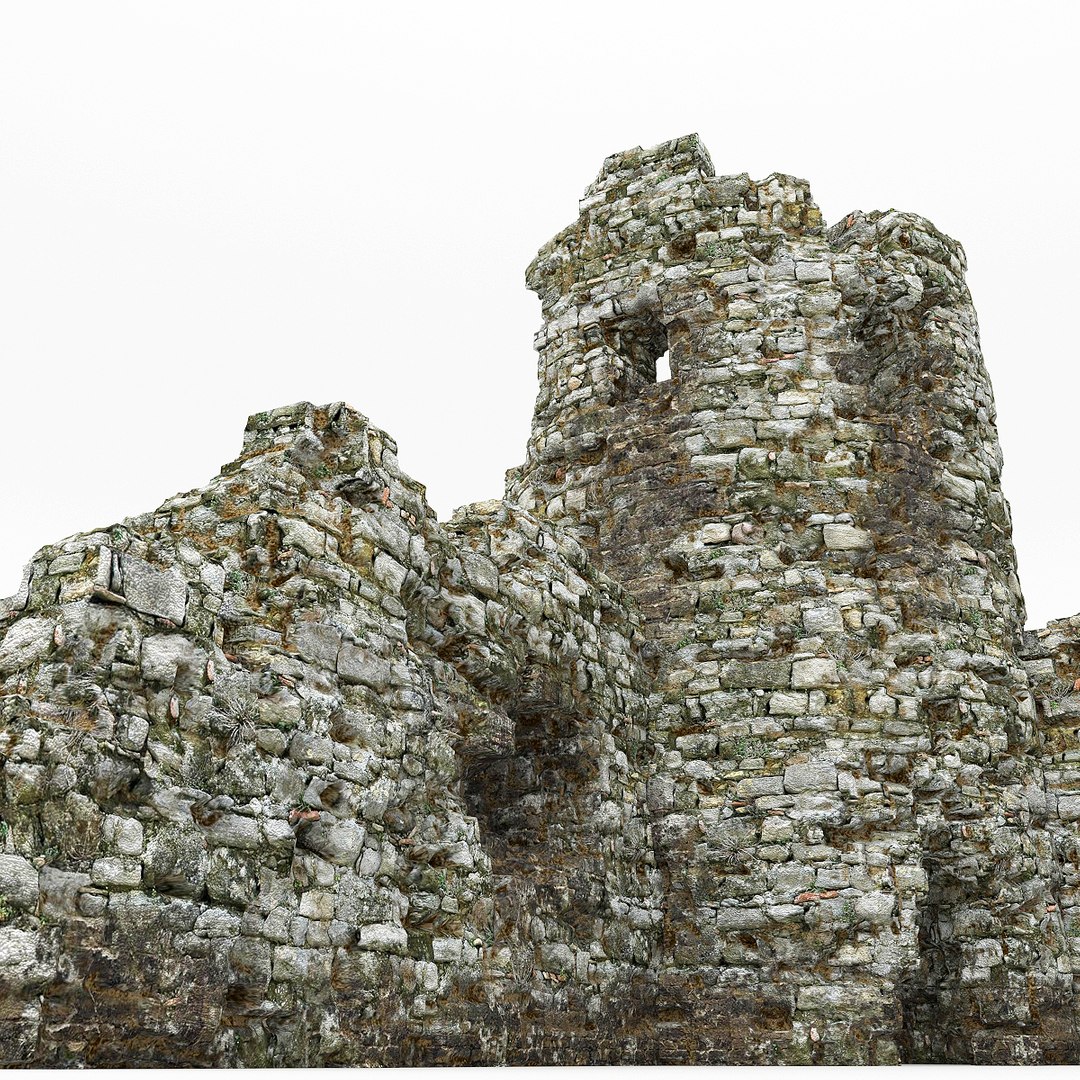 3d Model Castle Ruins