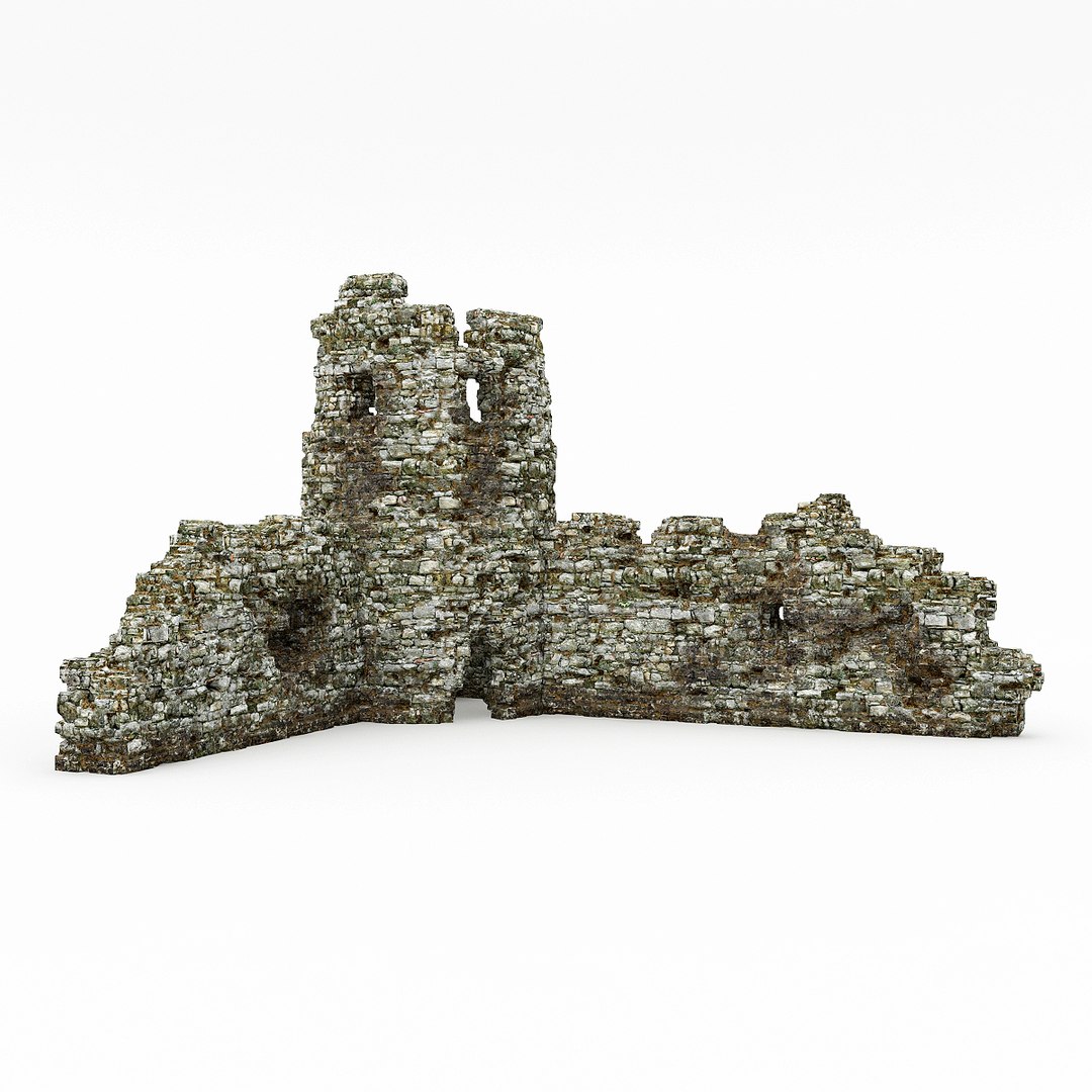 3d Model Castle Ruins