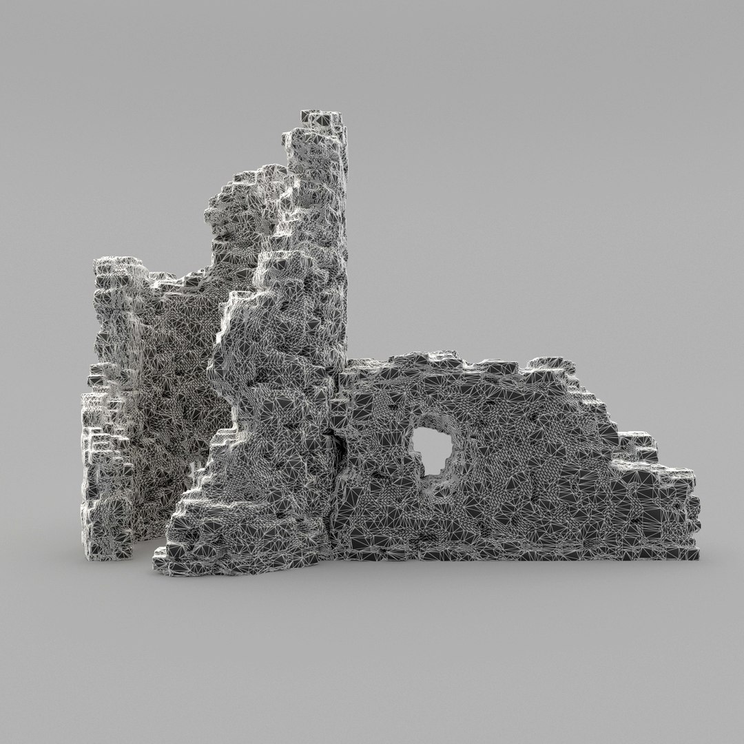 3d Model Castle Ruins