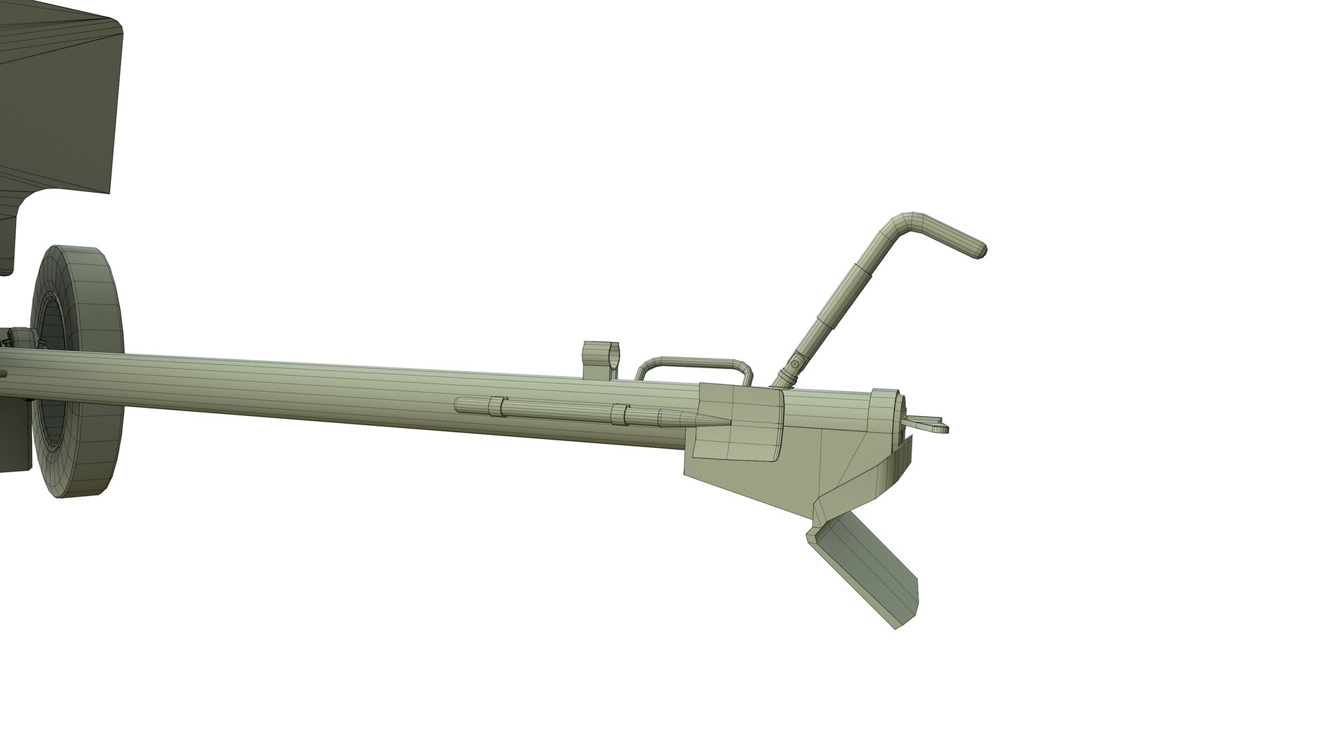 Zis 3 Soviet Anti-tank 3D Model - TurboSquid 1490049