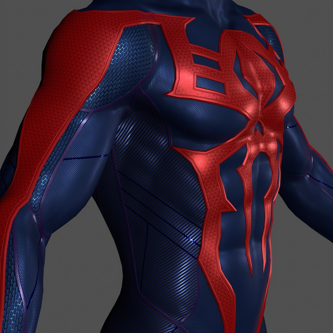 3D Miguel O Hara Spider-Man Into The Spider-Verse model - TurboSquid ...