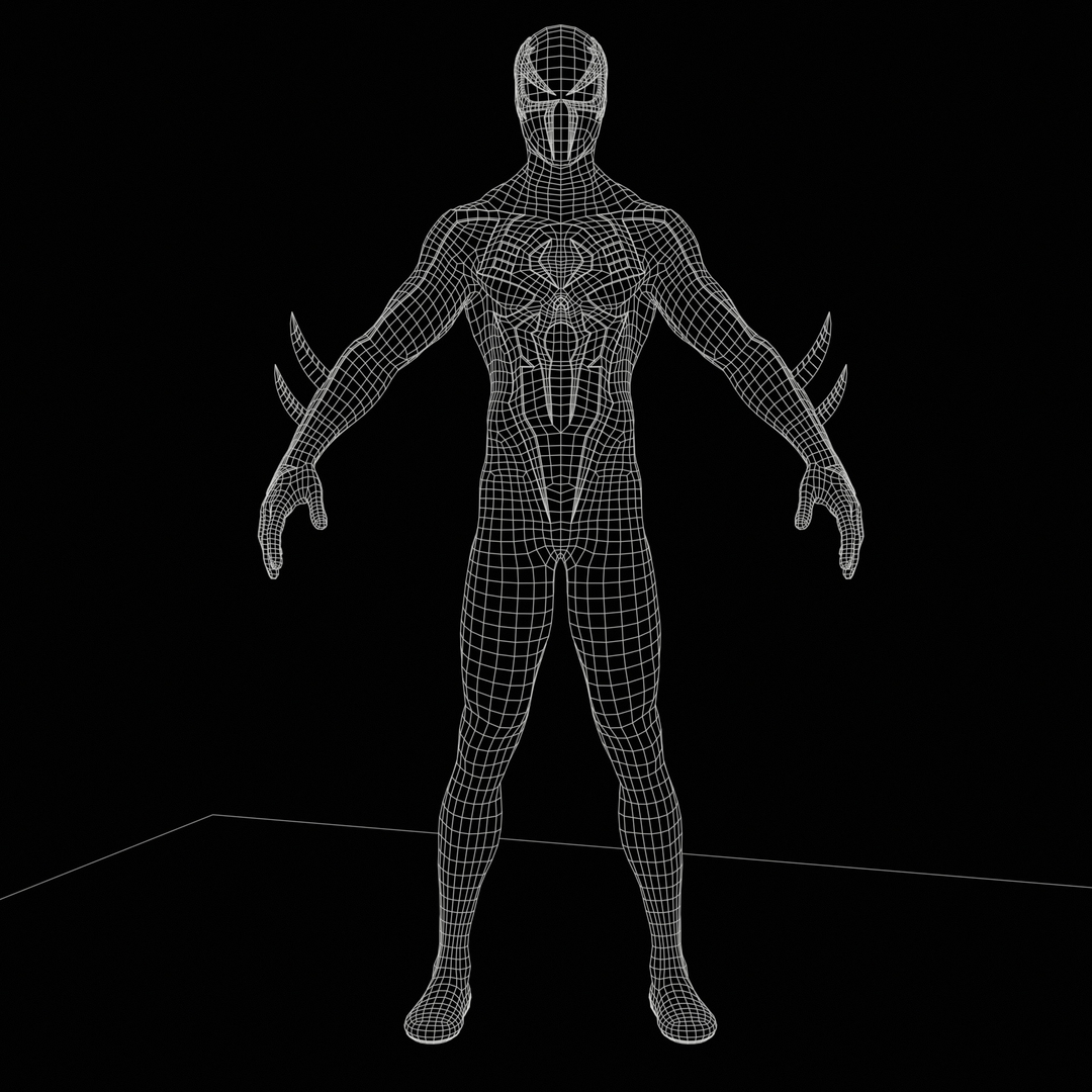 3D Miguel O Hara Spider-Man Into The Spider-Verse Model - TurboSquid ...