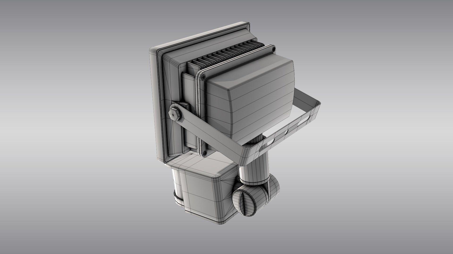 Led Floodlight Motion Sensor Model - TurboSquid 1599503