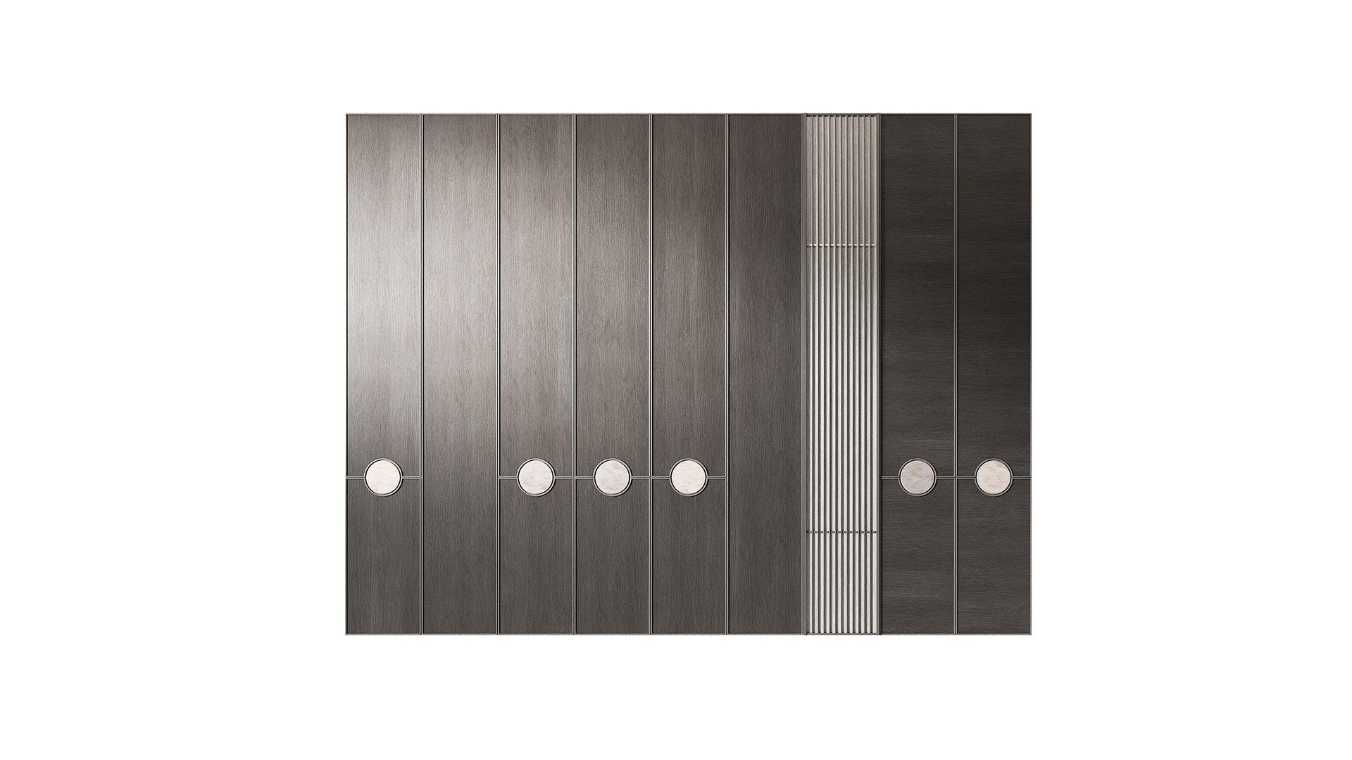 Modular Wall Panels 3 Wood Color Options 3D Model - TurboSquid 2252431