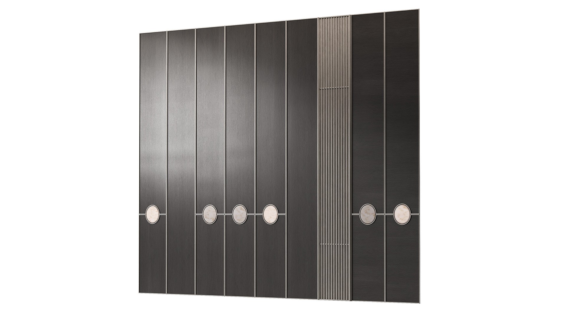 Modular Wall Panels 3 Wood Color Options 3D Model - TurboSquid 2252431