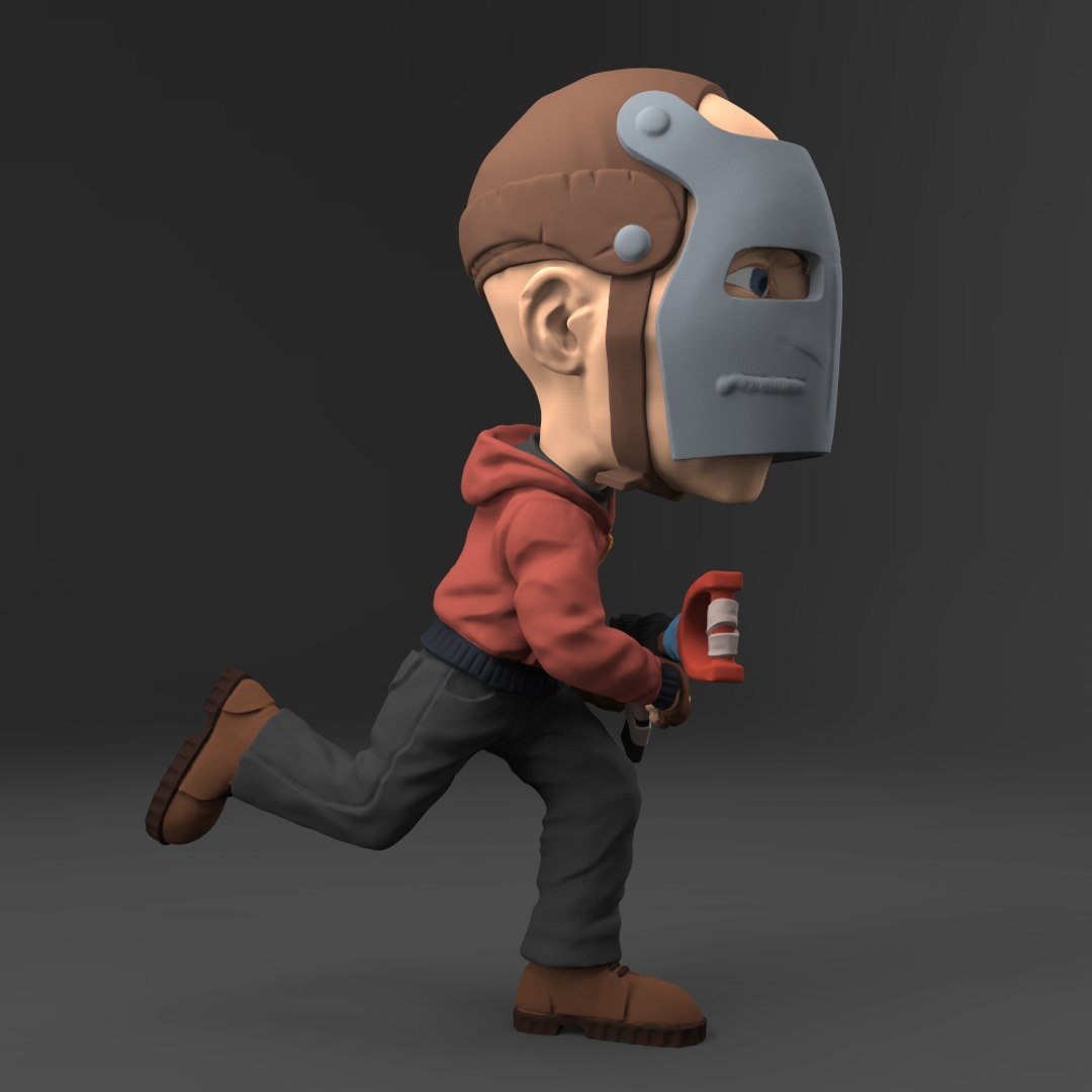 3d Max Character Rust