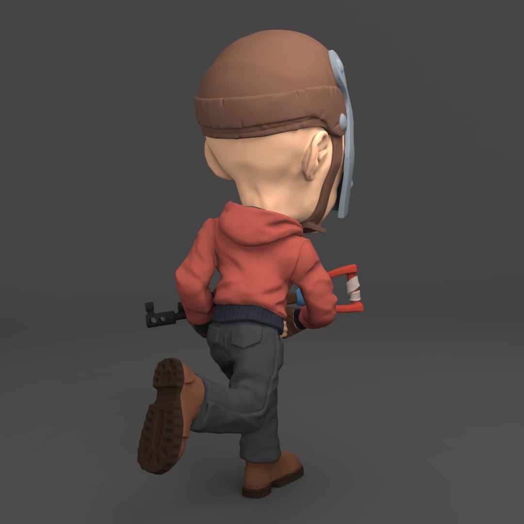 3d Max Character Rust