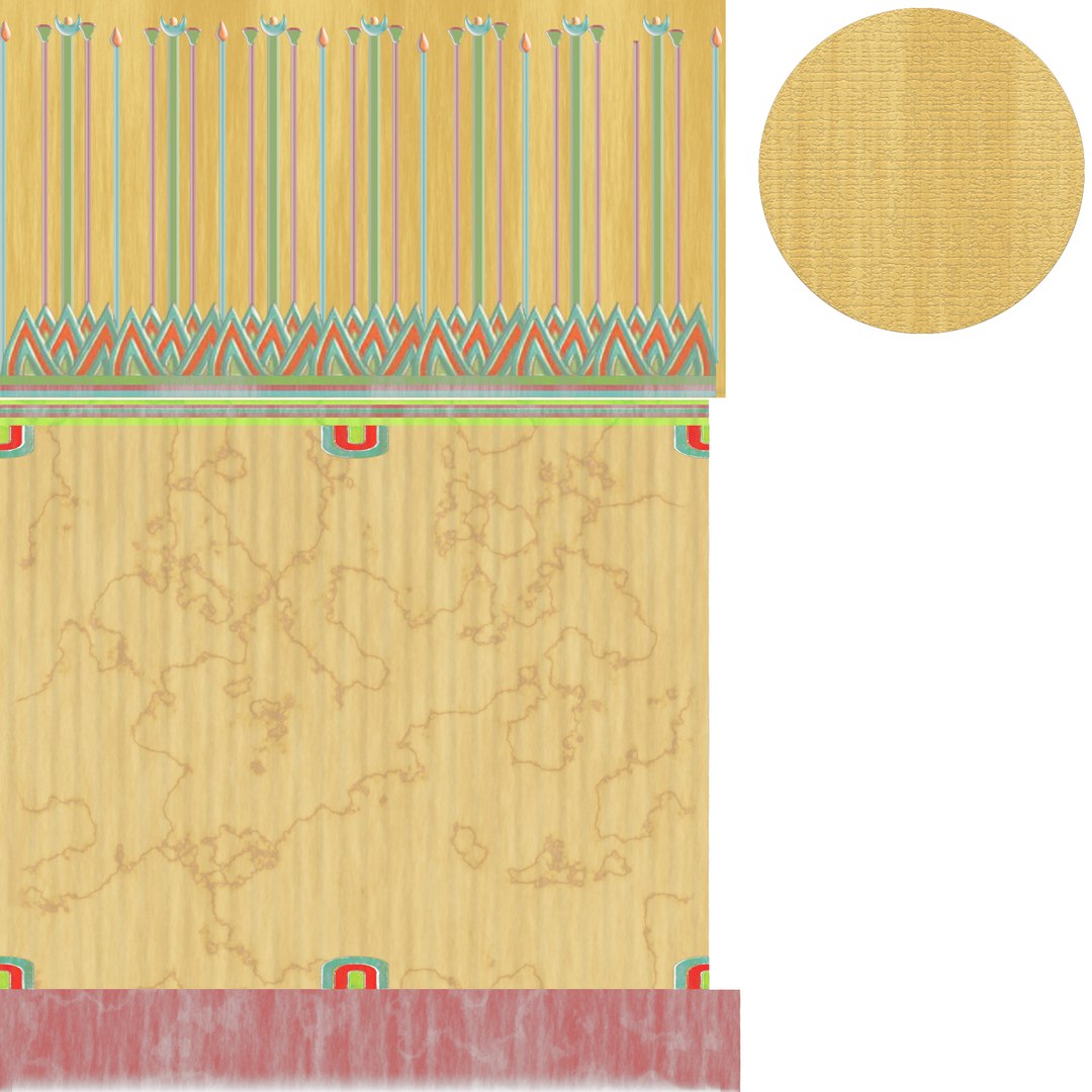 Free Egypt Column 3d Model