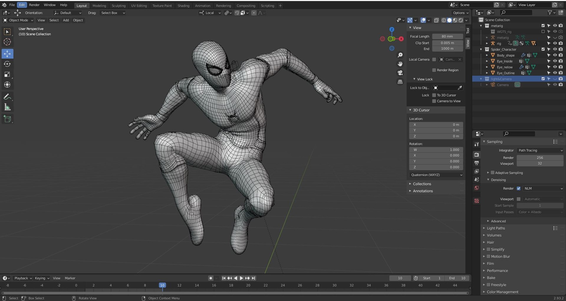 Spider Man Rigged 3D model - TurboSquid 1805920