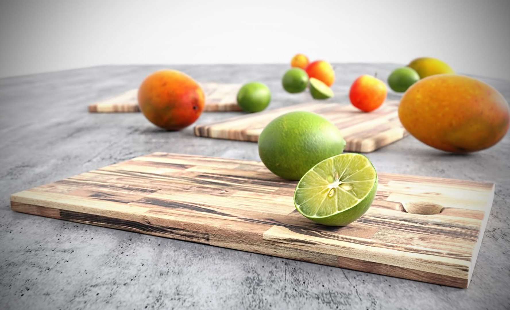 3d Chopping Board 2 Model